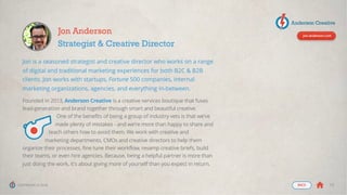 How to Build a Great Creative Services Department | PPT