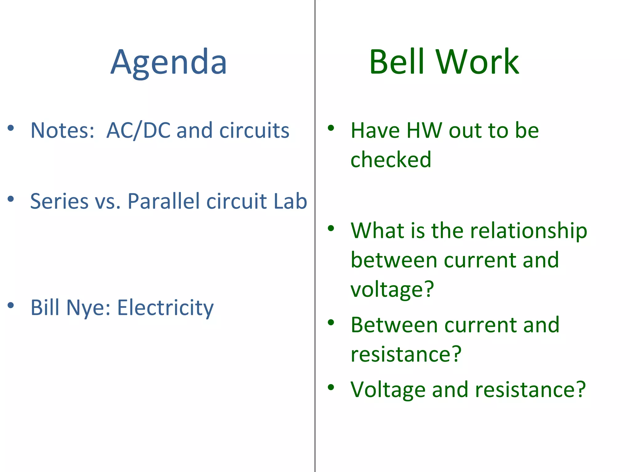 Ac dc and circuits | PPT