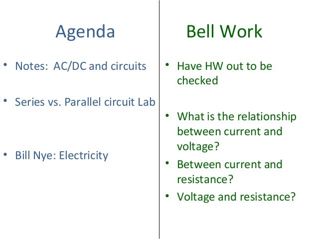 Ac dc and circuits