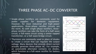 Ac dc converter | PPTX