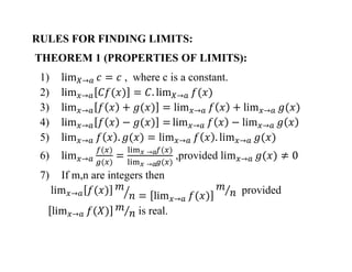 Applied Calculus: Limits of Function | PDF