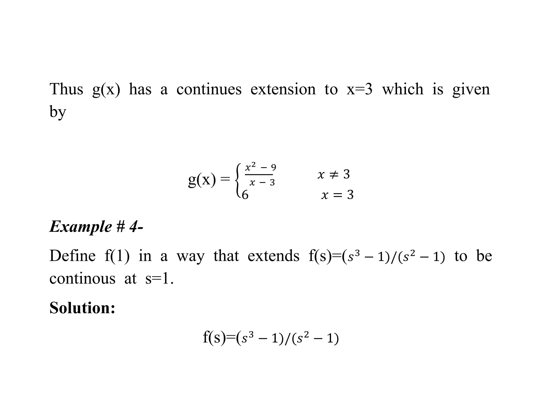 Applied Calculus: Continuity and Discontinuity of Function | PDF