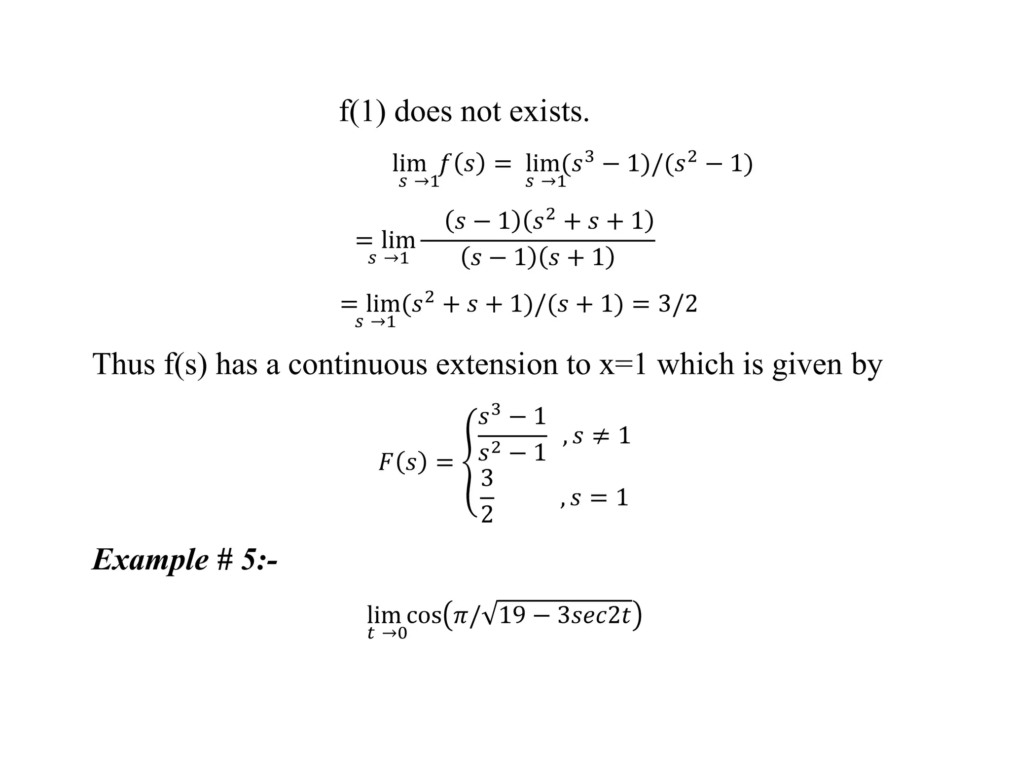 Applied Calculus: Continuity and Discontinuity of Function | PDF Applied Calculus: Continuity and Discontinuity of Function | PDF