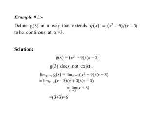 Applied Calculus: Continuity and Discontinuity of Function | PDF