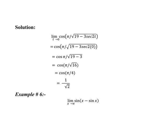 Applied Calculus: Continuity and Discontinuity of Function | PDF