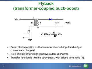 AC Powered Driver Topologies | PPTX | Indoor Environmental Quality | Home & Garden