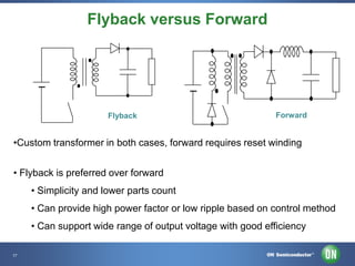 AC Powered Driver Topologies | PPTX