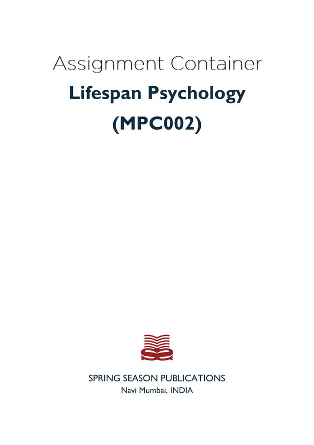 MAPC IGNOU Assignment Lifespan 2023.pdf