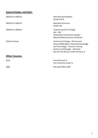 Robin_Orchard_CV-2016 | PDF