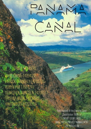 E1 - Panama Canal Risk Analysis | PDF