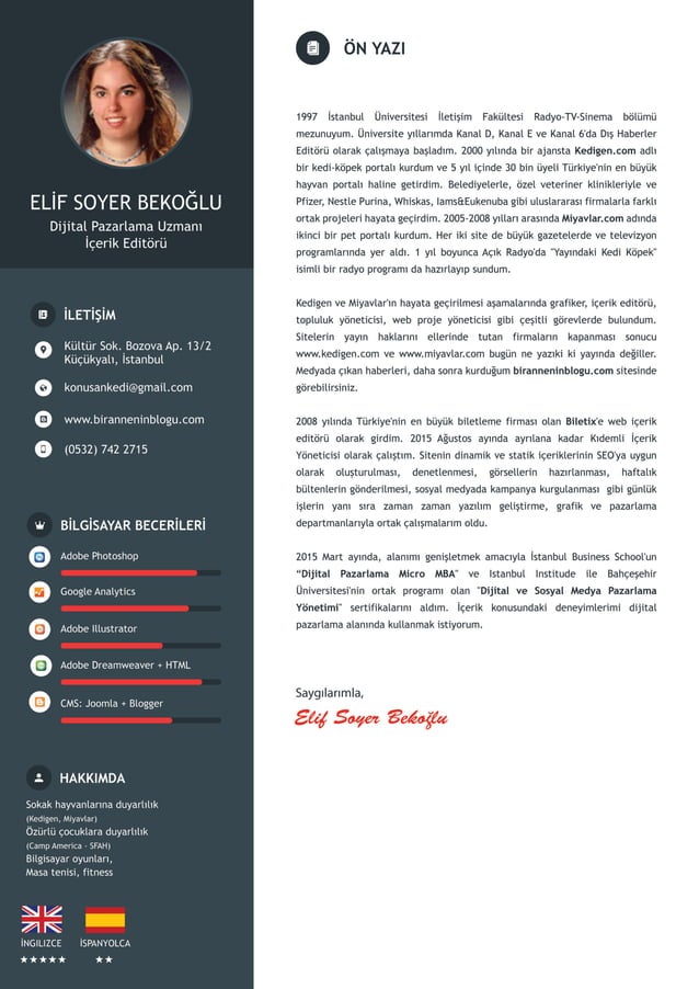 Elif_Soyer_infografikCV | PDF