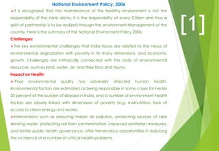 ENVIROMENTAL POLICY OF INDIA | PDF