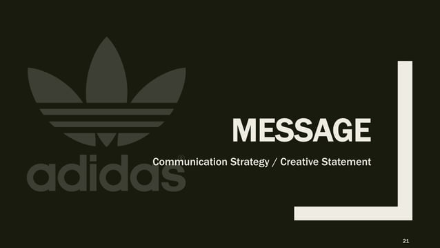 AC111 Creative Brief_adidas | PPTX | Business | Business and Finance