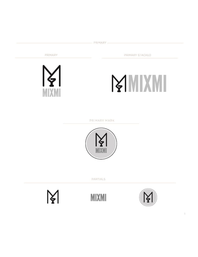 MIXMI Logos | PDF