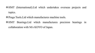 hmt | PPT