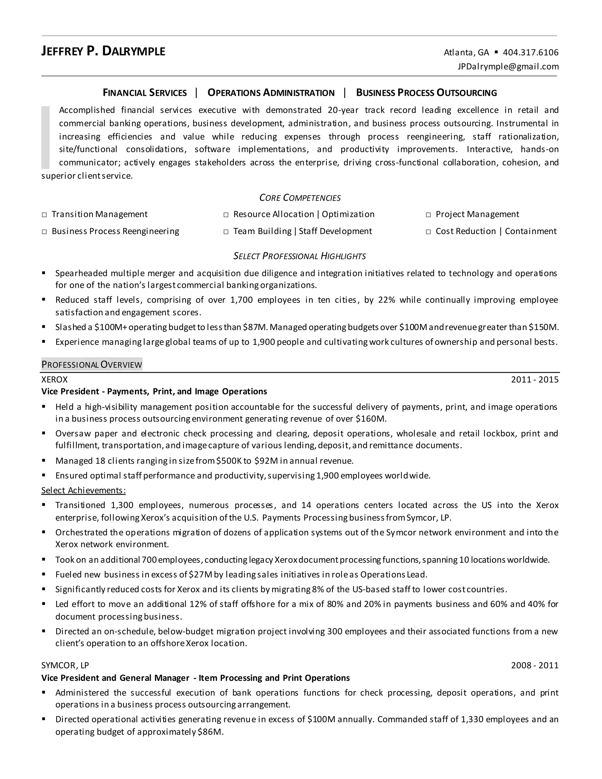 Dalrymple Jeffrey Resume | DOCX