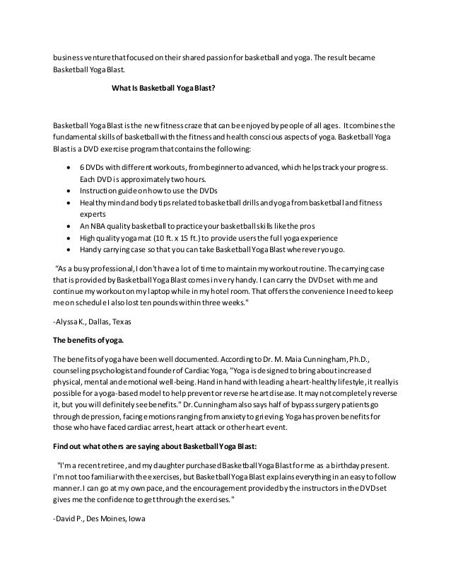 Copywriting Samples Copywriting Samples