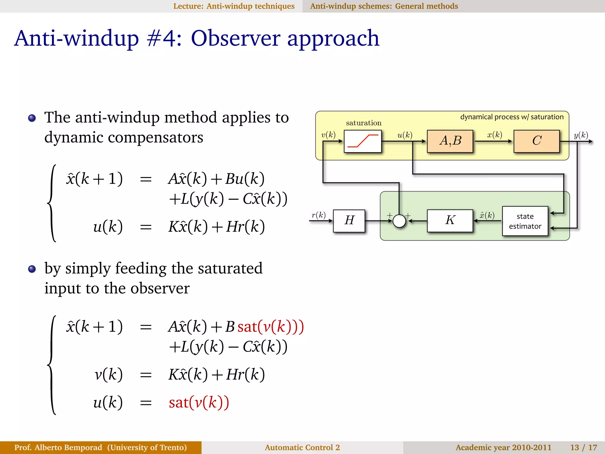 Ac2 09-anti windup | PDF