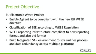 SAP Sapphire 2019: WEEE- SAP Recycling Administration | PPT