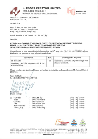 The MVAC system equipment installation approval | PDF