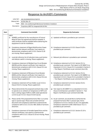 The MVAC system equipment installation approval | PDF