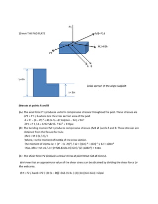 Stress Resultants | PDF