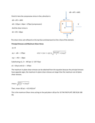 Stress Resultants | PDF