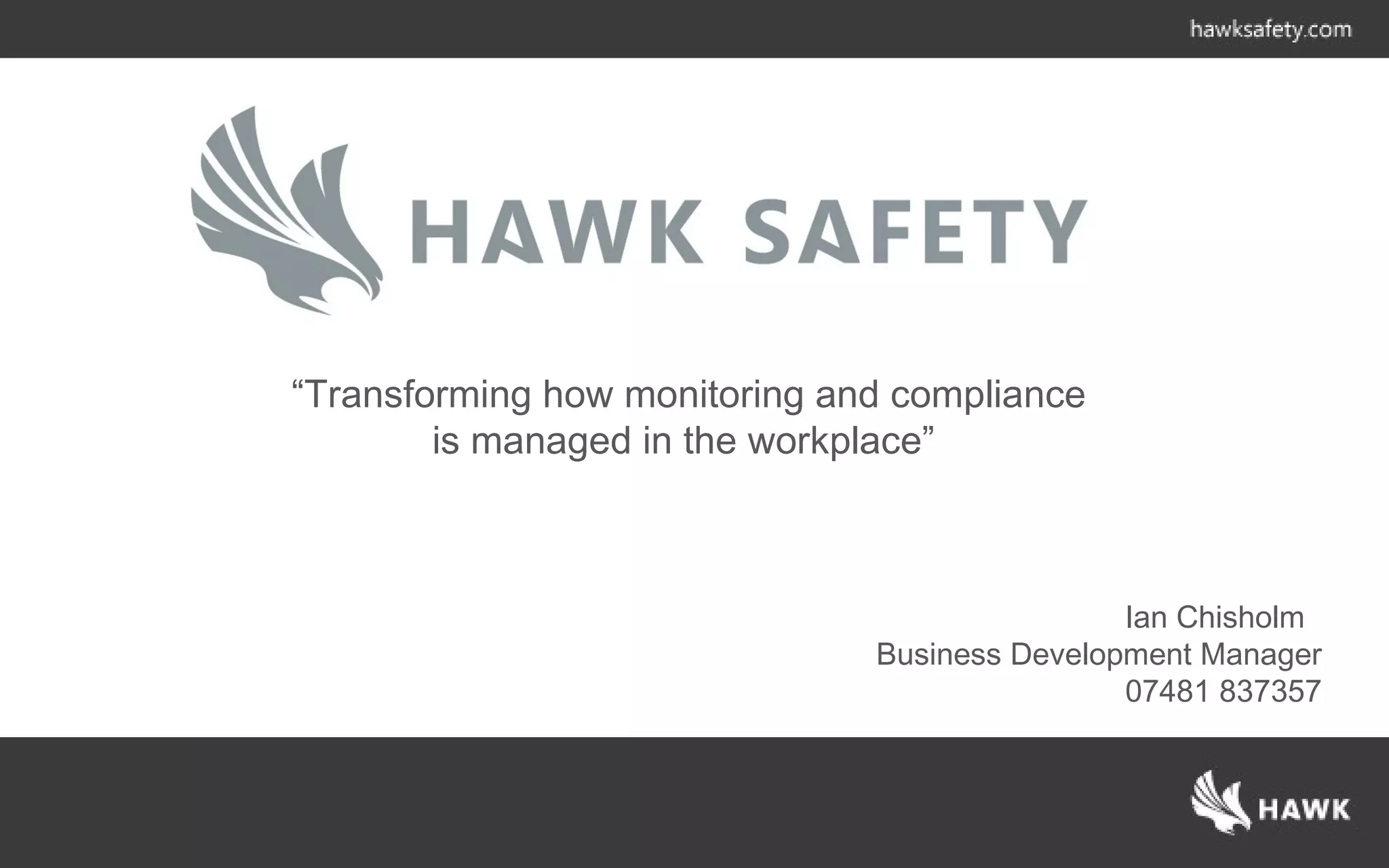 Hawk Safety Product Review | PPT