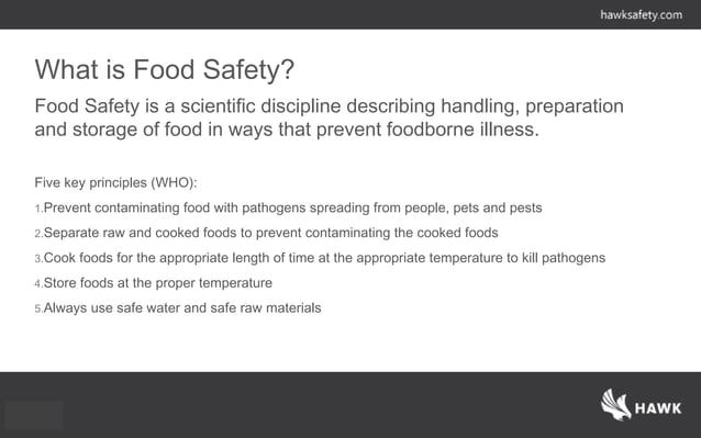 Hawk Safety Product Review | PPT