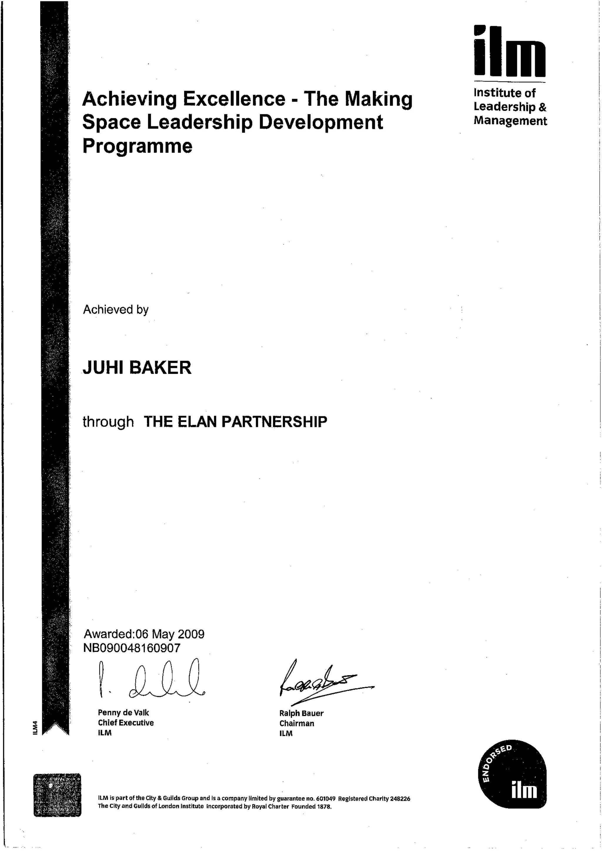 NVQ 4 Eqv Leadership Development Certificate | PDF