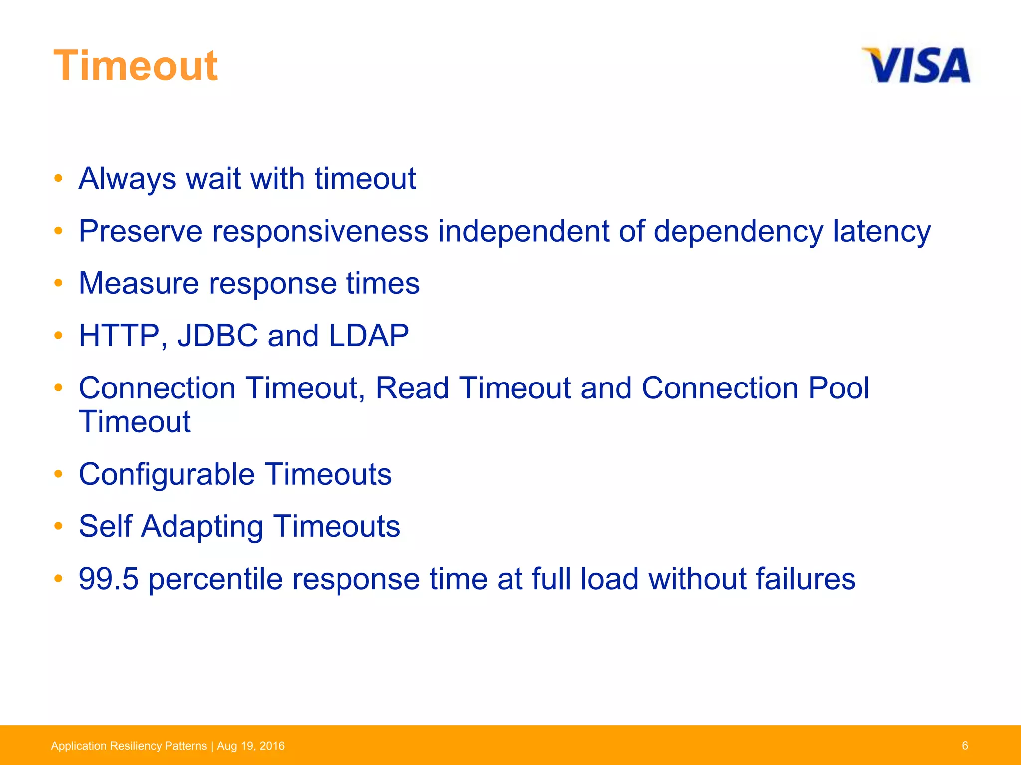 Application Resilience Patterns | PPT