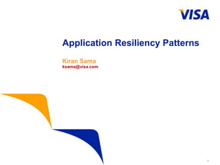 Application Resilience Patterns | PPT