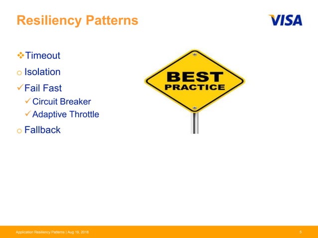 Application Resilience Patterns | PPT