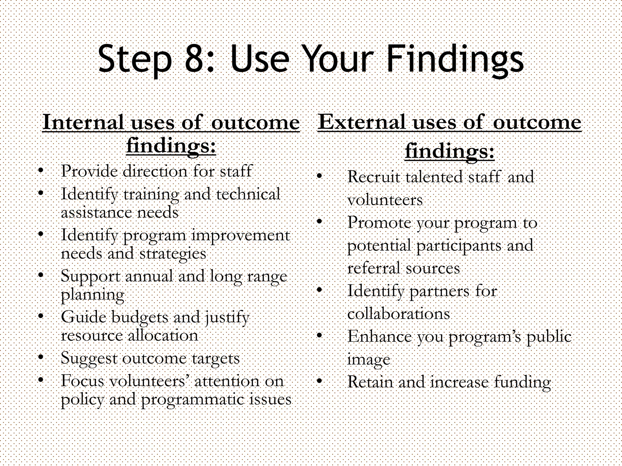 Measuring Program Outcomes | PPTX