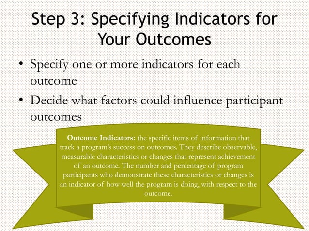 Measuring Program Outcomes | PPTX