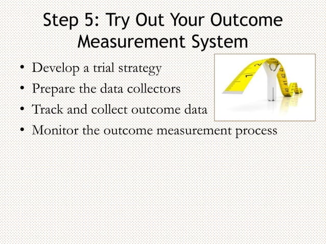 Measuring Program Outcomes | PPTX