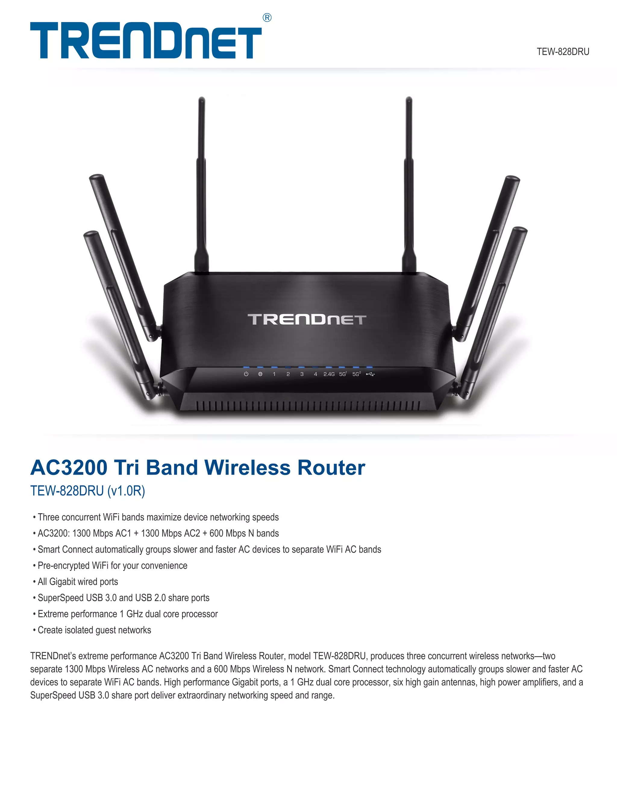 Ac3200 tri band wireless router | PDF
