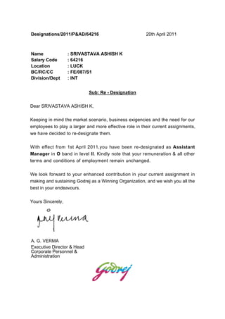 REDESIGNATION LETTER (1) | PDF
