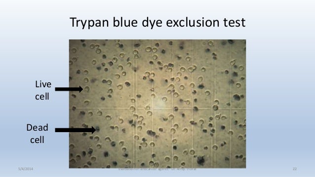 Evaluation of anticancer agents final