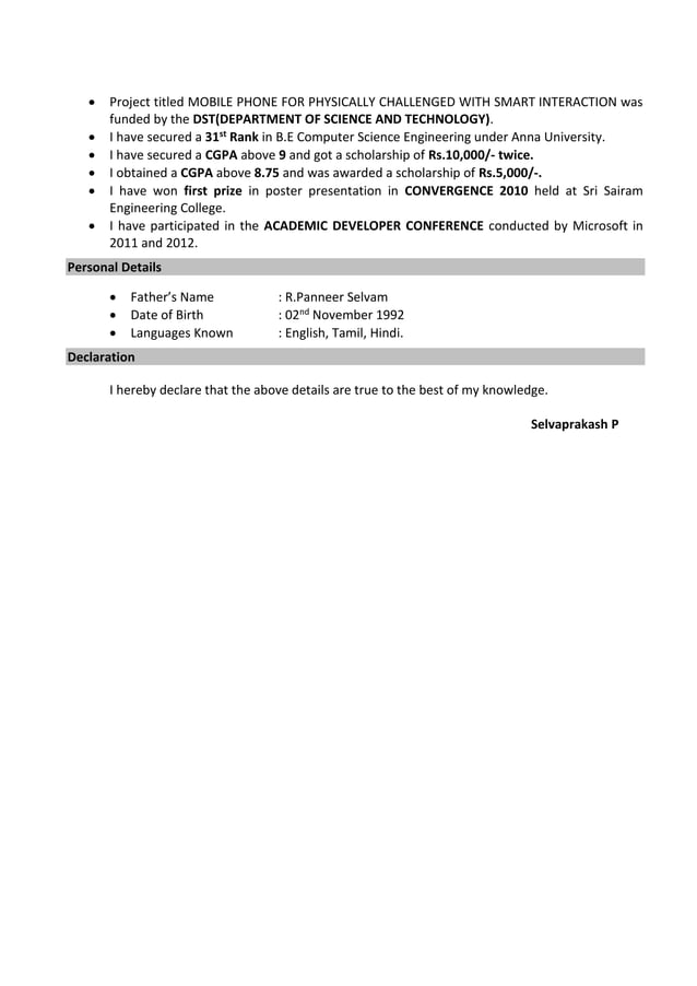 Selva_Resume (3) | PDF | Web Development | Internet