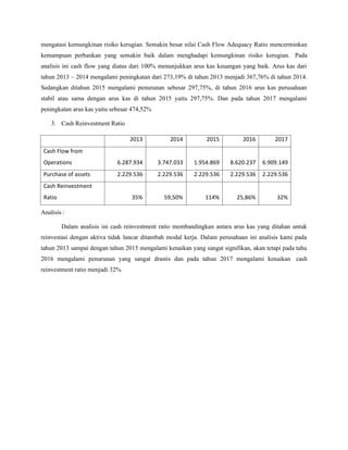 Big Project Analisis Laporan Keuangan PT SatNusa Persada Tbk | PDF