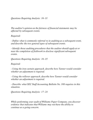 AC 410 Massive Success / snaptutorial.com
