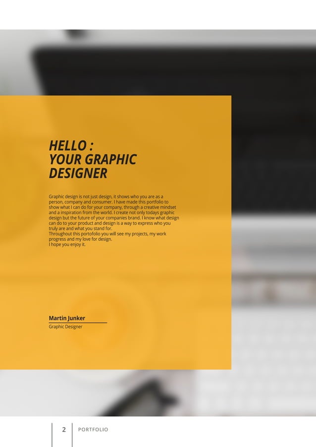 Martin Junker - Portfolio | PDF