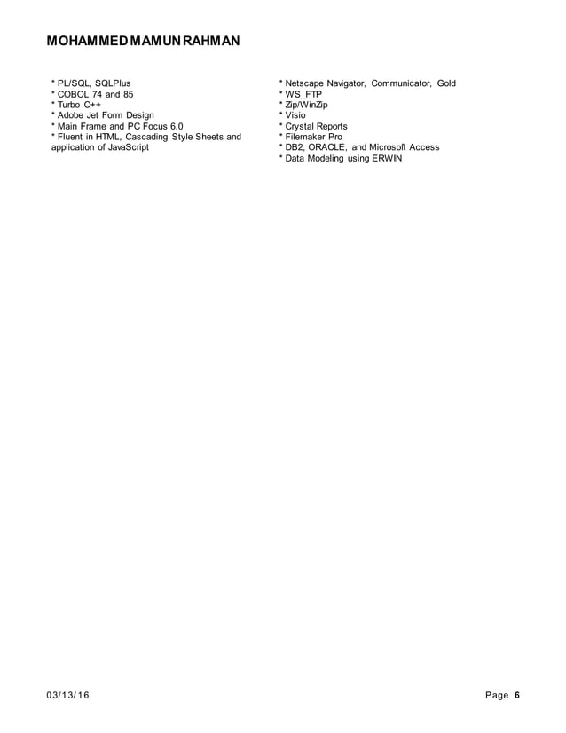 Mamun Rahman_PM | PDF