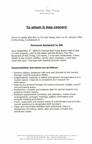 Ref. letter from Sunrise | PDF