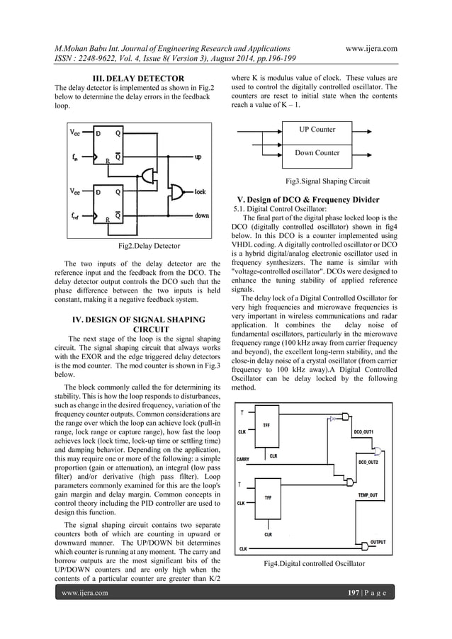 Design and Implementation of Digital PLL using Self Correcting DCO System | PDF