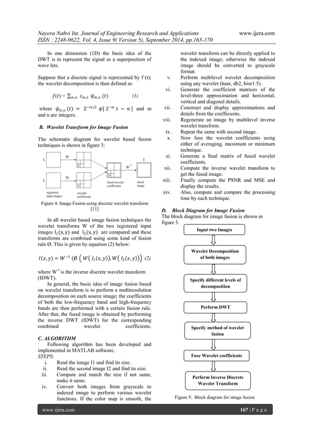 Medical Image Fusion Using Discrete Wavelet Transform | PDF