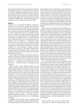 Traveling via Rome through the Stereoscope | PDF | Cameras and Camcorders | Consumer Electronics