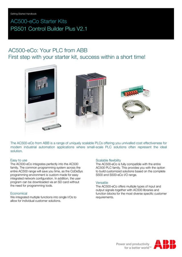 Ac500eco getting started v2.1.0 | PDF