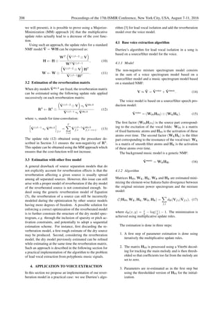 (2016) Hennequin and Rigaud - Long-Term Reverberation Modeling for Under-Determined Audio Source ...